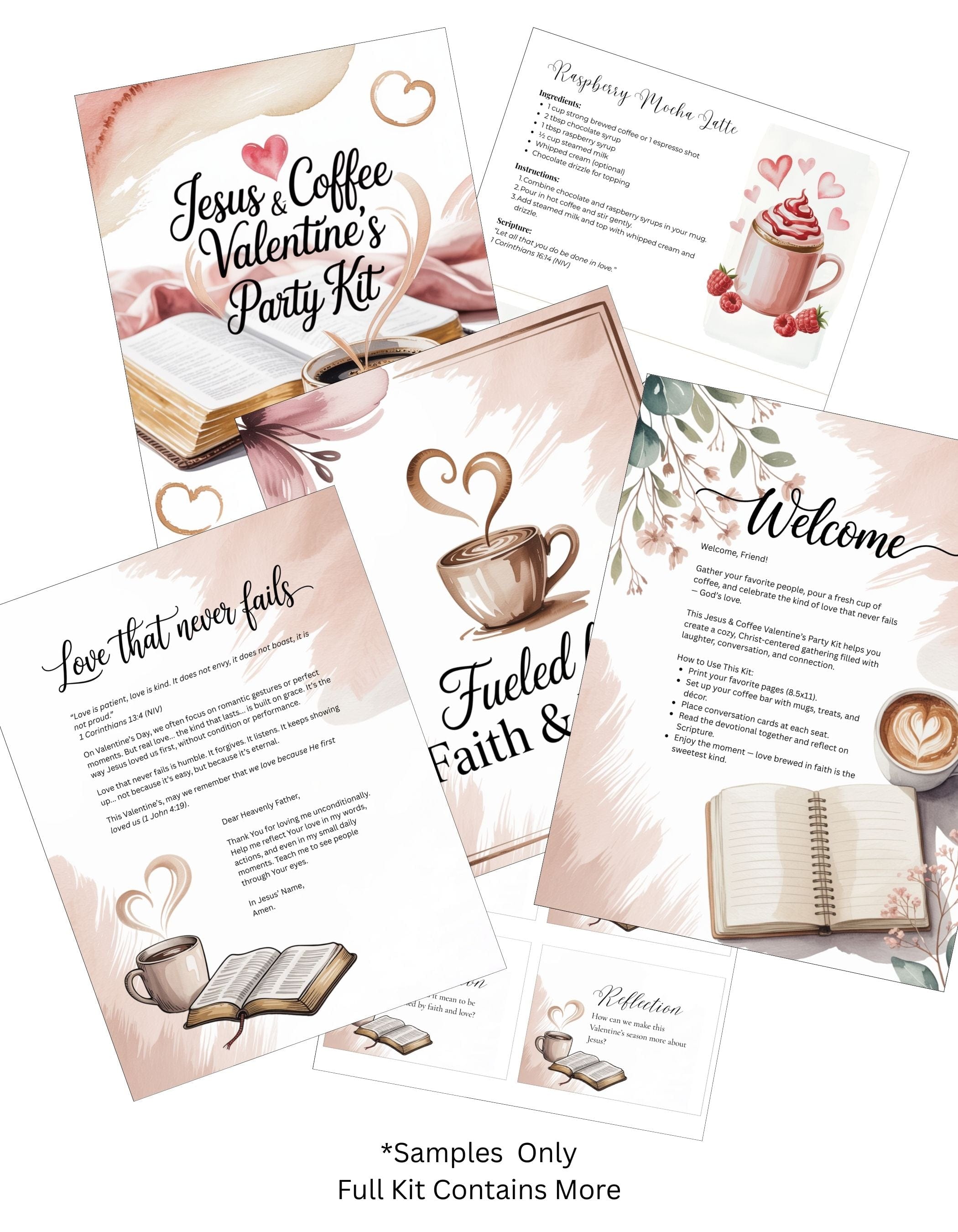 Ultimate Christian Valentine Bundle – Party Kit & KJV Scriptures ...