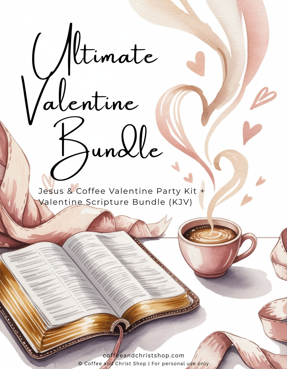 Ultimate Christian Valentine Bundle – Party Kit & KJV Scriptures ...