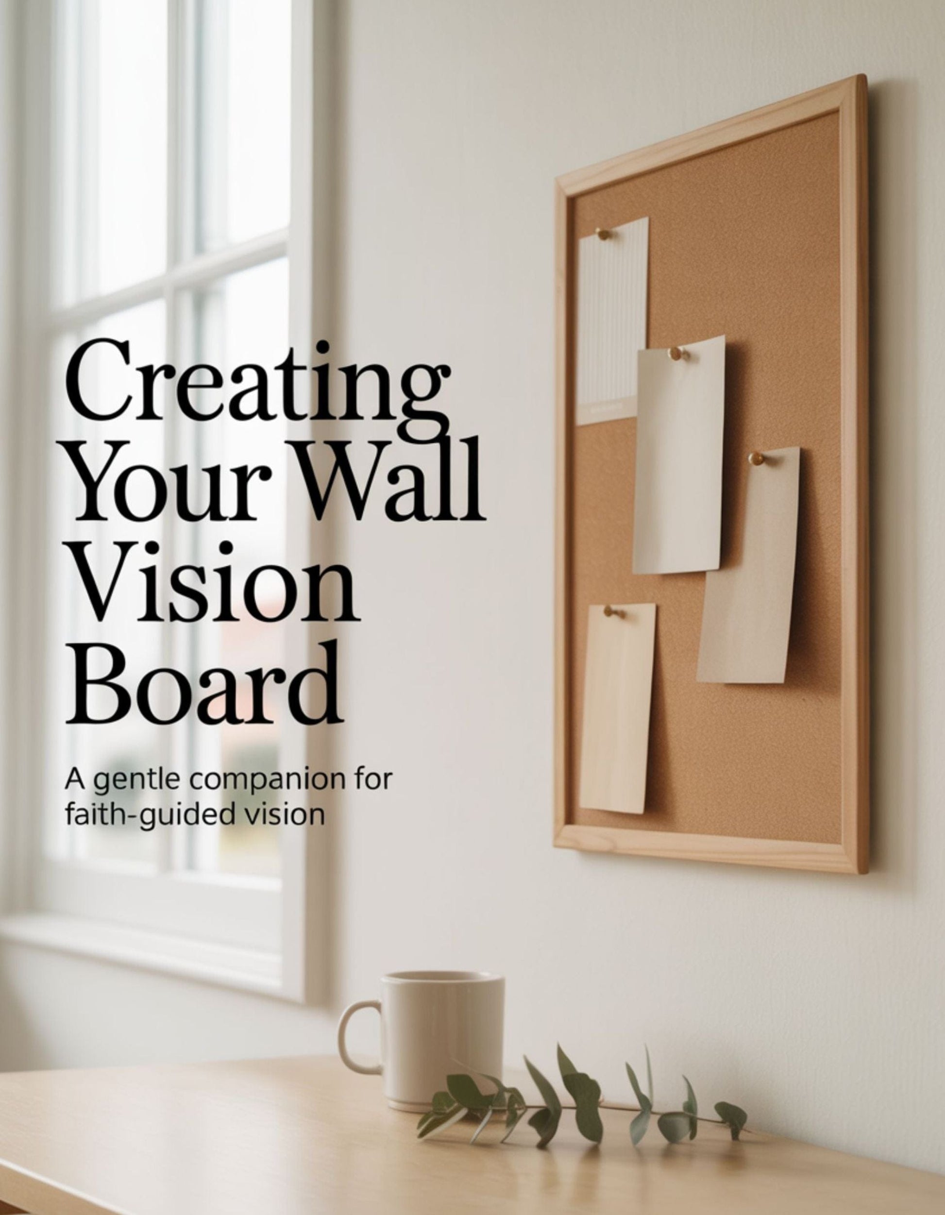 Creating Your Wall Vision Board | Faith-Guided Printable Vision Board ...